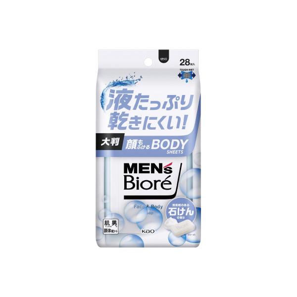 ★商品合計金額3000円(税込)以上送料無料★大きくて液たっぷり。顔もふけるボディシート。清潔感のある石けんの香り●機能／制汗防臭シート●成分／水、エタノール、ＰＥＧ−８、ＰＥＧ−６０水添ヒマシ油、ＢＧ、ＥＤＴＡ−２Ｎａ、メントール、ラウレ...