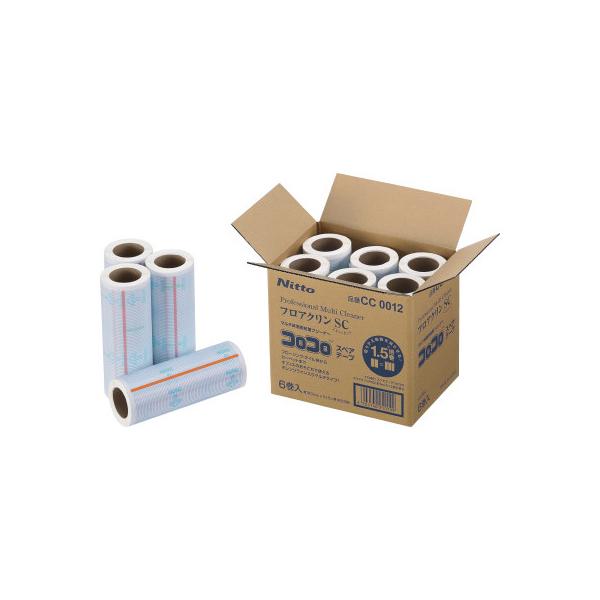 ★商品合計金額3000円(税込)以上送料無料★１．５倍巻きでより便利になったコロコロリニューアルシリーズ！スカットカット入りでより切り取りやすく作業性が向上されました。強・弱のダブル粘着で様々な床に使えるマルチタイプです。●幅／１６０ｍｍ●...