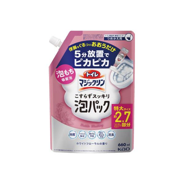 ★商品合計金額3000円(税込)以上送料無料★便器をぐるっとおおうだけ。５分放置でトイレピカピカに！ゴシゴシいらずでラクラクきれい！●種別／詰替用●容量／６６０ｍｌ●成分／界面活性剤（４％、アルキルベタイン）、泡調整剤、除菌剤、金属封鎖剤●...