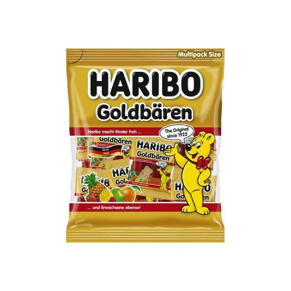 ★商品合計金額3000円(税込)以上送料無料★ヨーロッパでグミと言えばハリボー。小さなくまの形のグミキャンディーはハリボーの定番です。パイン、レモン、オレンジ、ラズベリー、ストロベリーの５種類の味が入っています。●種別／ゴールドベア●セット...