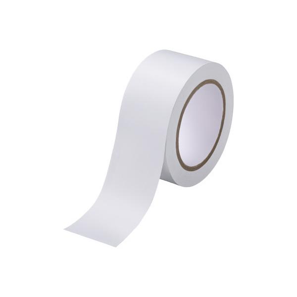 ★商品合計金額3000円(税込)以上送料無料★基材強度はありつつも柔軟性があり面にもよく馴染み、しっかりと貼りやすいテープです。●寸法／幅５０ｍｍ×長さ３３ｍ●厚さ／０．１５ｍｍ●基材／塩化ビニル樹脂●粘着剤／ゴム系●機能／巻芯に古紙配合●...