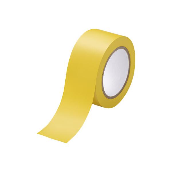 ★商品合計金額3000円(税込)以上送料無料★基材強度はありつつも柔軟性があり面にもよく馴染み、しっかりと貼りやすいテープです。●寸法／幅５０ｍｍ×長さ３３ｍ●厚さ／０．１５ｍｍ●基材／塩化ビニル樹脂●粘着剤／ゴム系●機能／巻芯に古紙配合●...