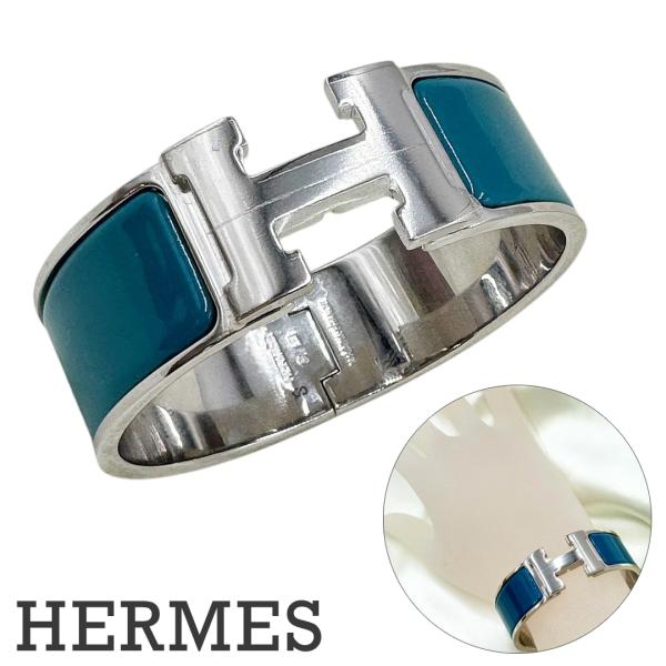 【新品】●品番：H300001FP74●商品名：HERMES BRACELET CLIC CLAC H BLEU INDIEN――――――――――――――――↓↓ 商品詳細全文は　すべて見る　をタップ ↓↓――――――――――――――――関...