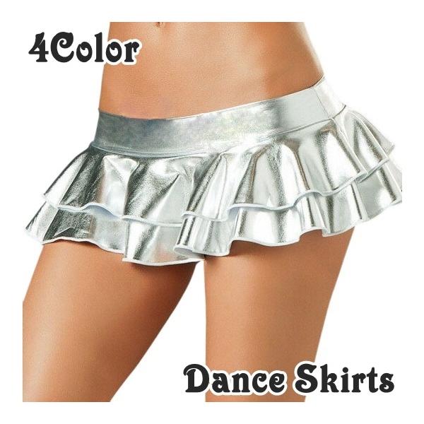 ダンス衣装用のミニスカートです。光沢感が上品でセクシーなデザイン◎【サイズについて】画像をご参照ください。【素材について】ポリウレタン【カラーについて】生産ロットにより柄の出方や色の濃淡が異なる場合がございます。お使いのモニターや撮影時の光...