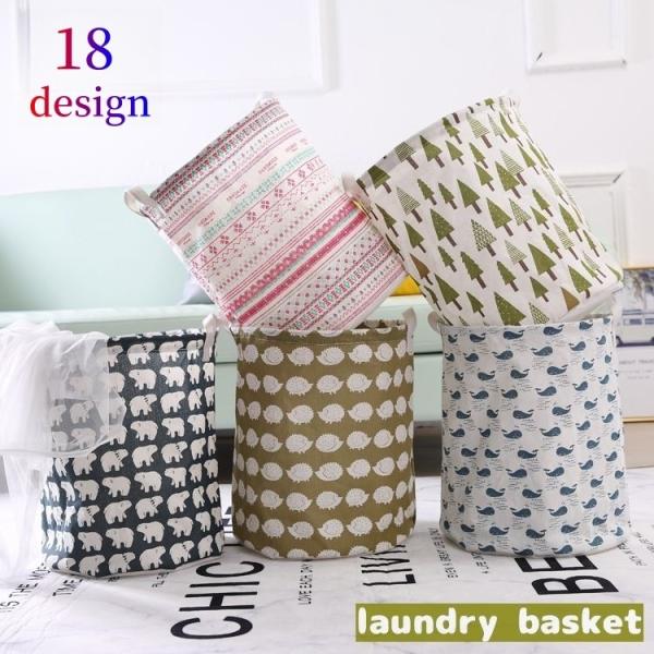 北欧風のイラストやシックなチェック柄がおしゃれな折りたたみ式のランドリーバスケット♪洗濯かごとしてはもちろん、おもちゃの収納などにもぴったりです☆【サイズについて】画像をご参照下さい。【素材について】綿混【カラーについて】生産ロットにより柄...