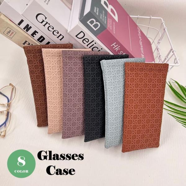 ワンタッチで開きやすいシンプルな眼鏡ケースです。全8色からお選びいただけます♪【素材について】PUレザー【カラーについて】生産ロットにより柄の出方や色の濃淡が異なる場合がございます。お使いのモニターや撮影時の光の加減などにより画像と実際の商...