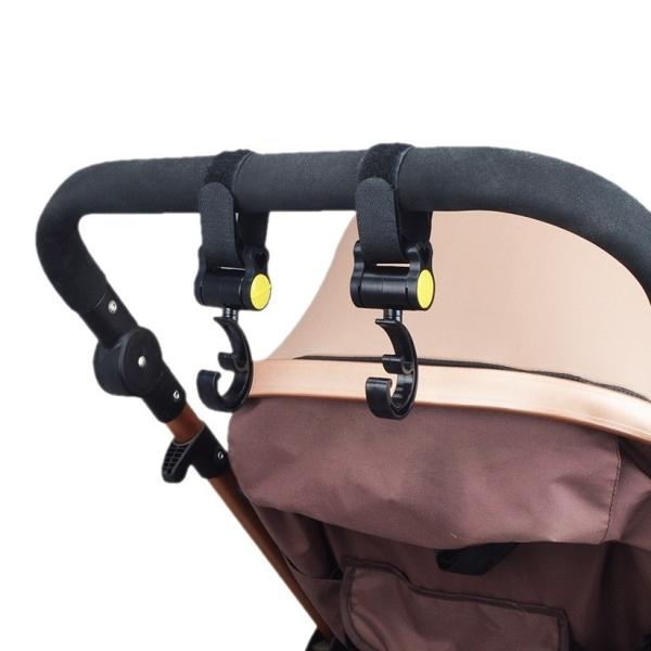 360度回転する♪荷物を掛けるのに便利なベビーカー用フックです。面ファスナーで取り付け簡単◎【サイズについて】画像をご参照ください。【素材について】ABS他【カラーについて】生産ロットにより柄の出方や色の濃淡が異なる場合がございます。お使い...