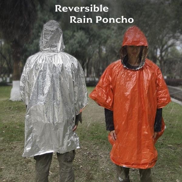 大人用レインポンチョです。両面使えるリバーシブルタイプ。アウトドア・登山などではもちろん、緊急時の防寒対策にもおすすめです◎【サイズについて】画像をご参照ください。【素材について】PEアルミニウム【カラーについて】生産ロットにより柄の出方や...