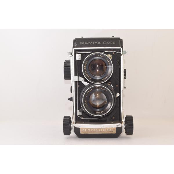 ※現状渡し、ノークレーム、ノーリターンにてお願い致します。MAMIYA-SEKOR 80mm F2.8 レンズ付き！【外観】全体的にスレ、キズや汚れ、塗装剥げが見受けられます。フィルム室のモルトが劣化しています。蛇腹、破損しています。レンズ...