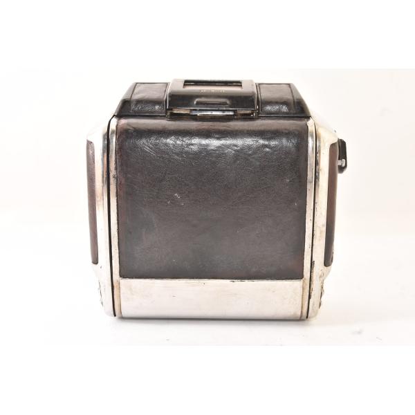 ※現状渡し、ノークレーム、ノーリターンにてお願い致します。【外観】革張り加工がされています。通常使用によるスレ、キズと塗装跡が見受けられます。アタリへこみはありません。フィルム室はモルトの劣化が見られますがキレイな状態です。※現状渡し、ノー...