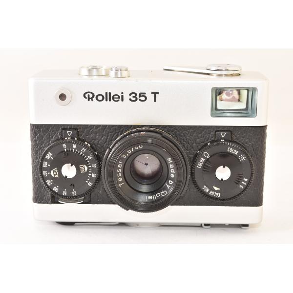 ※現状渡し、ノークレーム、ノーリターンにてお願い致します。Tessar 40mm F3.5 レンズ搭載！シンガポール製！【外観】上部端に僅かにアタリが見受けられますが、通常使用によるスレ、キズは少なくキレイです。フィルム室はキレイな状態を保...