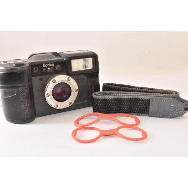 ※ジャンク扱いの為、ノークレーム、ノーリターンにてお願い致します。部品取り、研究用に如何でしょうか。【外観】ネームプレートに記名があります。(掲載の為、名前ぼかしています)全体的に使用感やスレ、キズ、汚れとヒビも見受けられます。フィルム室は...