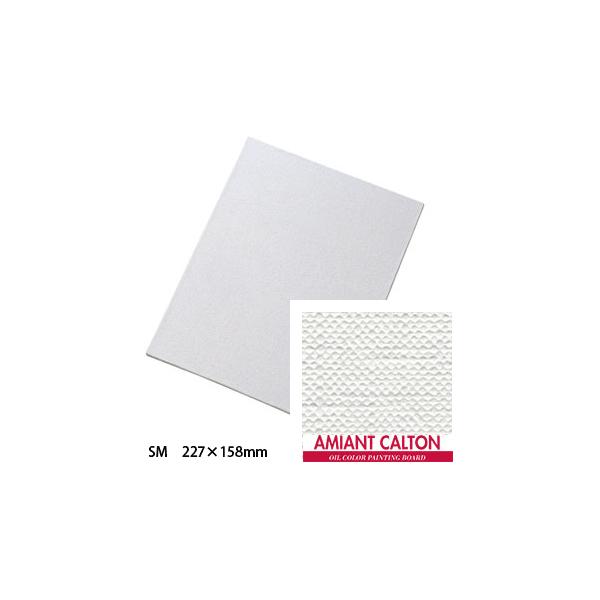ホルベイン　アミアントカルトン木枠に張る手間もなくすぐに絵画制作にとりかかることができるボード[油彩用]エンボス加工したボール紙に、油彩に適した塗料を塗った習作用のボードです。[サイズ]SM　227×158mm1枚単位