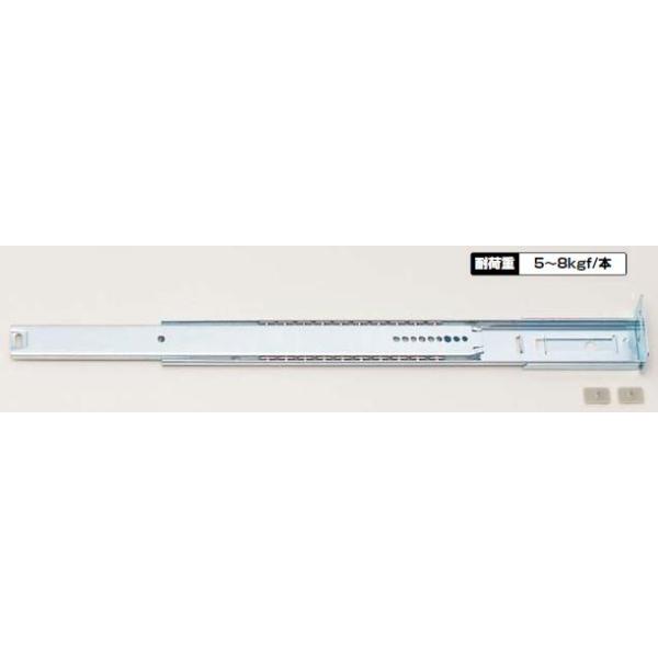 ●3/4スライドの2段引スライドレールです。 ●引き出しの底にレールを取り付ける底引きタイプです。 ●レール全開時に、摩擦抵抗によりブレーキがかかり止まります。さらに強く引く とレールが抜け、脱着できます。※1本単位になりますので、お間違え...