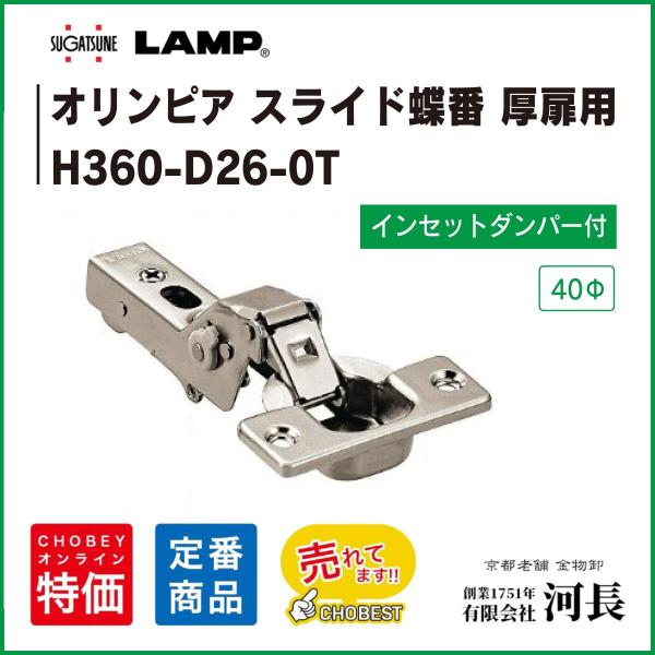 ●ダンパー機能付はスピードを５段階で調節できます。●扉の三次元調整ができます。（前後＋1.7mm -2.8mm 上下±2.5mm　かぶせ（左右）±0mm -4mm)