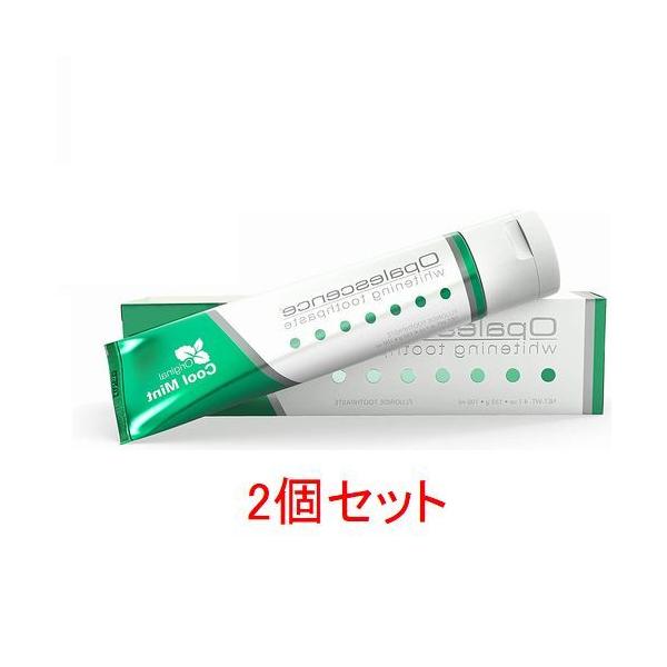 メーカー名: オパールエッセンス Opalescence内容量: 133g × 2本製造国: アメリカ製商品区分: 歯磨き粉成分：グリセリン、水（アクア）、シリカ、ソルビトール、キシリトール、香料（芳香）、ポロクサマー、ラウリル硫酸ナトリウ...