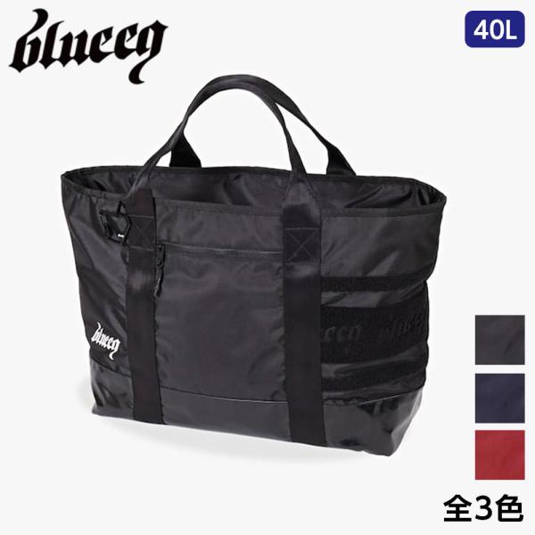 ATHLETE TOTE BAG 40利便性の高い大容量のトートバッグ・blueeqオリジナル素材のHRS（ハニカムリップストップ）生地を採用・耐衝撃性と防水性に優れたHRS生地と耐久性に優れた定番の1680Dポリエステル生地のコンビネーシ...