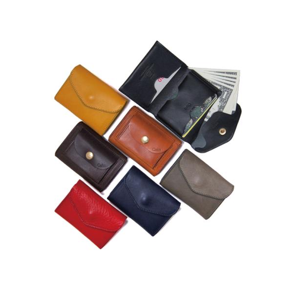 一般的なカードケースとほぼ同等のサイズ感ながらお札、小銭、カード全てを収納できる 画期的なコンパクトウォレットです。特筆すべきはその構造で、お札やカードを収納しても空の状態とほとんど厚みが変わらない 作りになっております。＊入荷待ちの場合は...