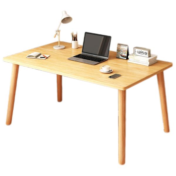 【多用途】：シンプルな和風デザインのテーブルなので、ご家族の食卓やオフィスの会議テーブル、事務机、応接テーブルなどに適しており、勉強や塾の勉強机としても最適です。【お手入れしやすい天板】：テーブルは傷や汚れに強い化粧板を使用。柔らかい布など...