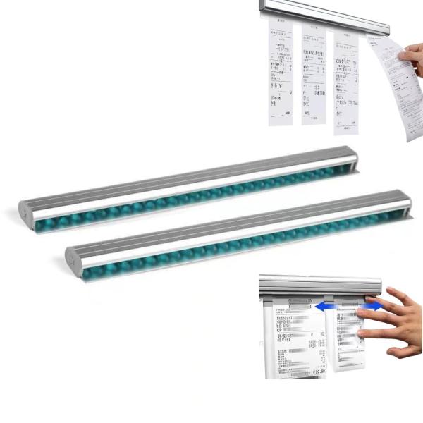 【ペーパーホルダー機能】伝票やメモをしっかりとホールドし、整理整頓されたクリアなスペースを提供します。デスク上の乱れを解消し、効率的な作業環境を実現します。見やすく並べることができるので、厨房での伝票差しや伝票バインダー、伝票ホルダー、伝票...