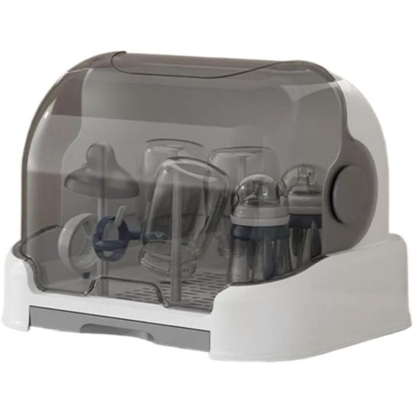 【衛生的で清潔を保つ収納ボックス】 当社の保管ボックスは密閉性の高いカバーとシール構造で、哺乳瓶やアクセサリーをホコリや汚れからしっかり守ります。清潔な状態を保ちながら、整理整頓が可能です。【高品質素材で長く安心してお使いいただけます】 耐...