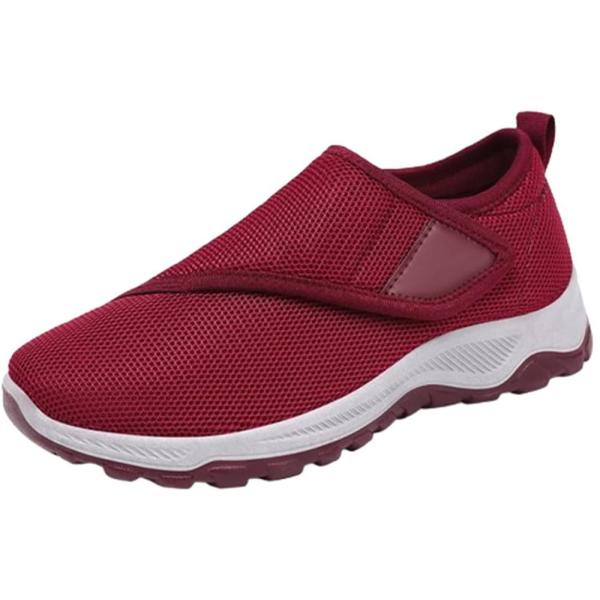 いつまでも快適な毎日を大切な方へ！履きやすく、安心の歩行サポート。お年寄りの方はもちろん、ウォーキング用としても幅広く選ばれています。足への優しさはもちろん、簡単に履かせられるので、施設利用にも最適です。簡単な脱ぎ履き！面ファスナー仕様でフ...