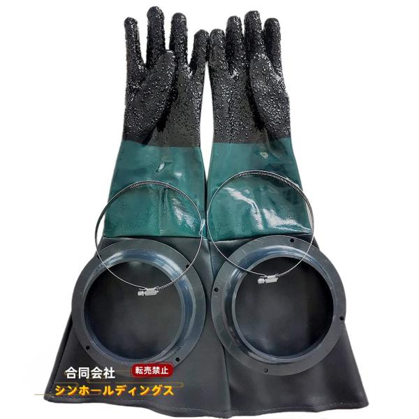 1. 100％真新しく高品質。3.サンドブラスト手袋と袖は綿で裏打ちされています。柔らかく快適。汗をよく吸収します。4.アイテムを便利につかむための粗い表面。粒子は滑り摩耗を防ぎ、手を保護し、作業中も快適になります。2.他のキャビネットグロ...