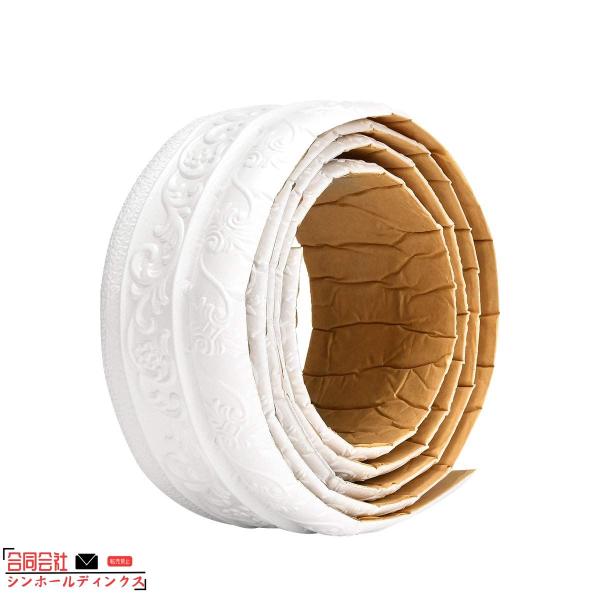 防水性と防湿性：壁紙の縁は掃除が可能で、雨天に適しています。サイズ：2.3mx 8cmPEフォームコットン：壁紙の境界線には、耐油性と防汚性、耐衝突性と耐衝突性、耐湿性と耐キック性という耐衝突性と弾性が特徴です。環境にやさしい接着剤：壁紙の...