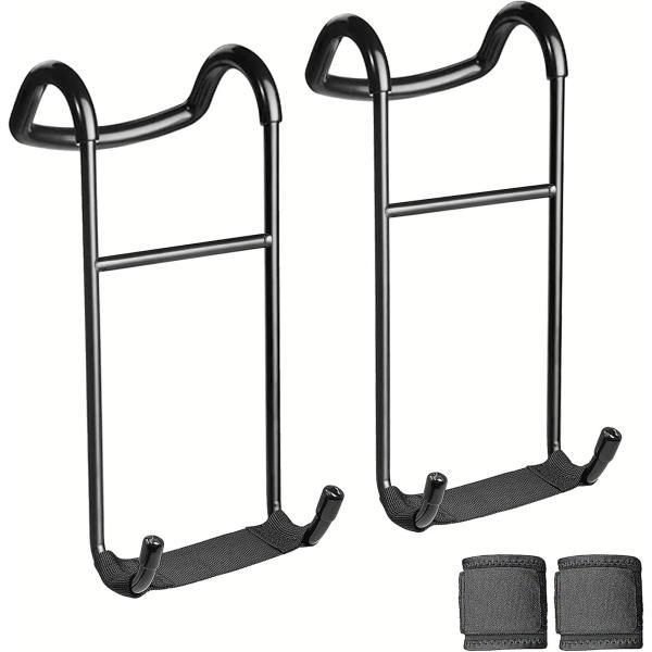 【安定性と耐久性】頑丈で安定したダンベルスポッターフックは、頑丈な鉄製で、最大耐荷重は250ポンド/110kgです。 上部とボディ全体は特殊な滑り止め技術プロセスで作られており、錆びや色あせに耐性があります。【最初の選択】このダンベルスポッ...