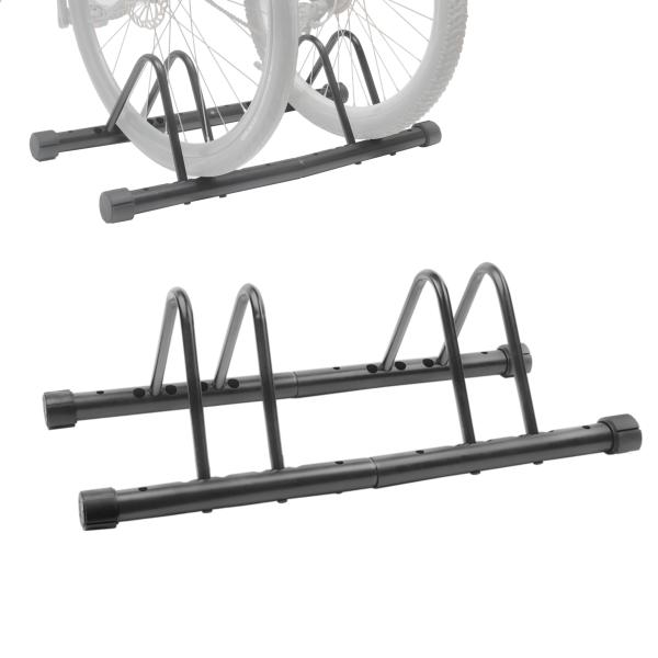 シンプルな自転車スタンド：駐車しやすくすることが私たちのデザイン哲学です。ダイヤをこの 自転車スタンド に差し込むだけ。シンプルで、素早く、簡単に使える。自転車スタンド2台用：この自転車はタイヤの幅に合わせて調整できる。ギアは3つ。ロッドバ...