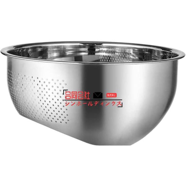 高品質素材厚みのある食品グレードのステンレス鋼で作られ、食品に無害で、耐腐食性があり、耐久性があり、長持ちします。ステンレスの鏡面仕上げは光沢が良く、キッチンに高級感をもたらします。2つの選択肢23CM排水盆の底には2つの傾斜があり、26C...