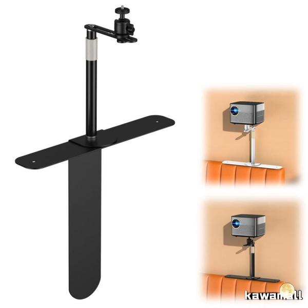 【幅広い互換性】: このプロジェクタースタンドは、6MM (1/4インチ) ネジインターフェイスを備えた機器に適合し、ほとんどの市場プロジェクター、携帯電話クリップ、カメラ、ヘッドと互換性があります。ネジ穴の取り付けをサポートしていない場合...