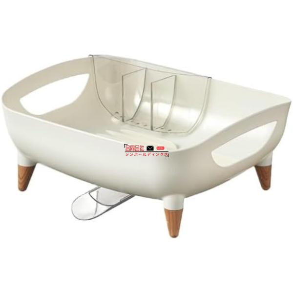 【素材】PET素材で作られており、耐久性があり安全に使用できます。強化された耐久性があり、心配がなく安心してお使いいただけます。【水切り】水切り設計、食器キッチンツールをスッキリ清潔に収納、洗った後の風通しも便利できます。【通気性】シンク上...