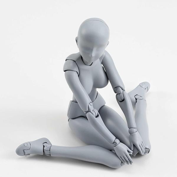 PVC素材、滑らかなライン。自然な人物デッサンに広く、多目的、デスクトップの装飾、絵画、写真の小道具、ギフト、グッズなどに使用できます。可能なアートフィギュアは、イラストのモデリングや、独自のカスタムアクションフィギュアの基礎として使用でき...