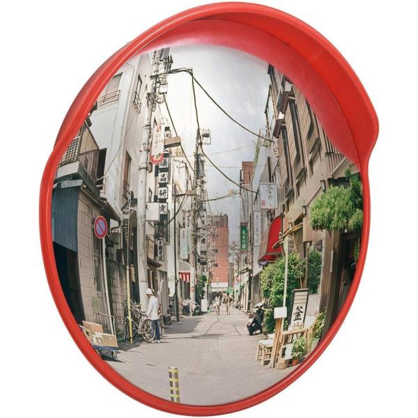 安全ミラーの素材 --- 高品質で環境にやさしいアクリル広角凸鏡、鮮明な視界と広い視界を備えた180°の画像は、鮮明で明るい画像を反射することができます。丈夫で飛散防止 --- この拡大鏡のアクリル面は耐衝撃性と耐久性に優れています。自宅の...