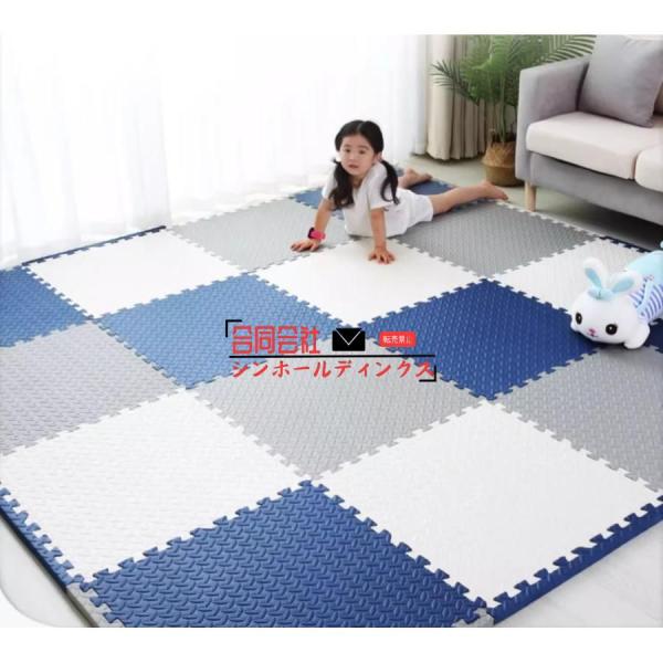 ジョイントマット 大判 極厚 厚手 EVA 厚さ六畳 カラー 北欧 おしゃれかわいい カラフル