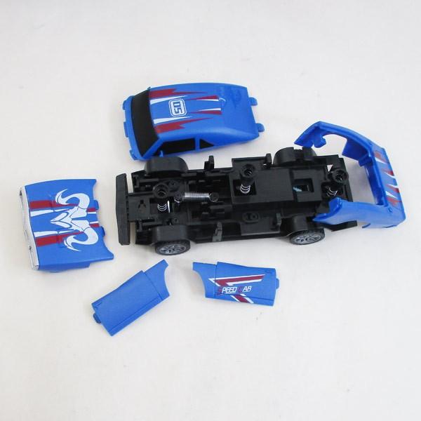 クラッシュプルバックカー バースト　プルバック式クラッシュカーぶつけてこわそう！バーストクラッシュ再構築レーシングカー車は衝突後に散乱ばらばらに！そし再び組み立てることができます正面から激突させあい勝負も面白いお色はお任せ発送となります。ご...