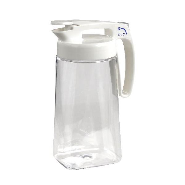 ワンプッシュピッチャーです。持ちやすくて注ぎやすいワンプッシュで開閉できるピッチャーです。押し下げると同時にロックがかかります。フタとパッキンが一体化したシームレスで衛生的です。縦置きでも横置きでもどちらでも置けます。※電子レンジ・冷凍庫・...