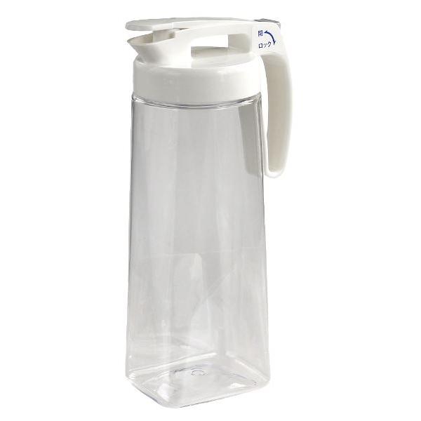 ワンプッシュピッチャーです。持ちやすくて注ぎやすいワンプッシュで開閉できるピッチャーです。押し下げると同時にロックがかかります。フタとパッキンが一体化したシームレスで衛生的です。縦置きでも横置きでもどちらでも置けます。※電子レンジ・冷凍庫・...