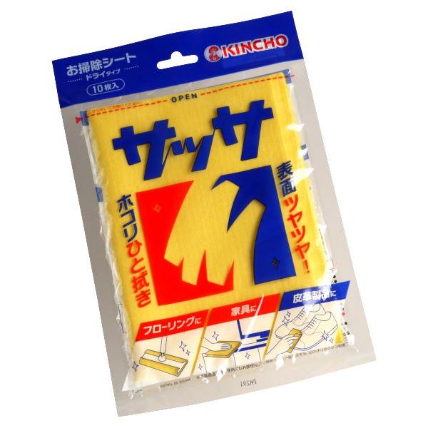 掃除用のクロス、10枚入りです。力を入れずサッとふくだけで、しっかりホコリが取れます。三層凹凸シートで細かいホコリも吸着します。ミネラルオイル配合で表面はツヤツヤになります。両面使える使い捨てタイプで衛生的です。フローリングワイパーにも取り...