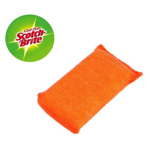 キッチンスポンジです。アクリル糸とポリエステルフィルムが色々な汚れを洗い落とします。アクリル糸が油を拭き取り、フィルムがこびりつきをかきとります。食器・調理器具・フッ素加工品を傷つけません。※縫製品の為サイズの異なりや糸のほつれ等がございま...