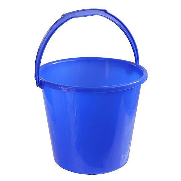 バケツです。１０Ｌの大容量でたっぷり水が入ります。掃除・ガーデニング・レジャー等、様々な用途でお使いいただけます。●外寸（約）・直径２９０×高さ２５５ｍｍ（持ち手含まず）●容量（約）・１０Ｌ●色・ブルー●耐冷−２０度●原料樹脂・ポリプロピレ...