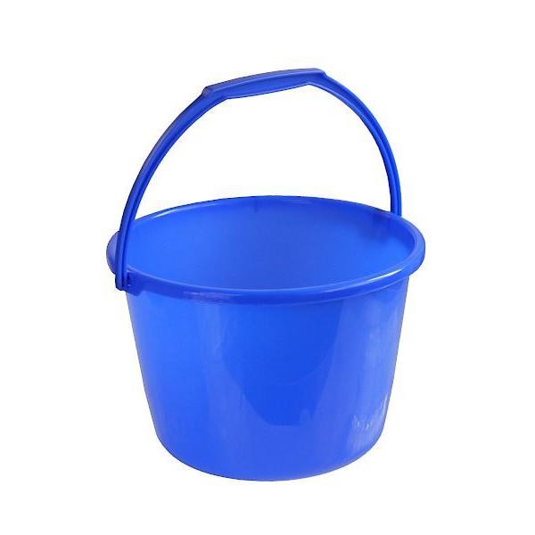 バケツです。手軽に使える容量約６Ｌのバケツです。掃除・ガーデニング・レジャー等、様々な用途でお使いいただけます。●外寸（約）・直径２５８×高さ１７７ｍｍ（持ち手含まず）●容量（約）・６Ｌ●色・ブルー●耐冷−２０度●原料樹脂・ポリプロピレン●...