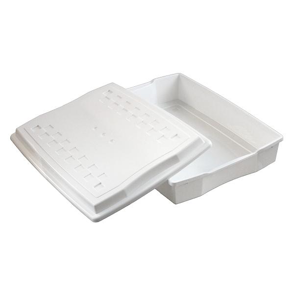 〇収納ケースです。フタつきでほこりが入らず中身を隠せます。フタをして同じ商品を積み重ねできます。Ａ４サイズの書類や小物・工具などの収納に便利です。●外寸（約）・３４４×２５３×高さ７３ｍｍ（フタ含む）●内寸（約）・３００×２１３×深さ４４ｍ...