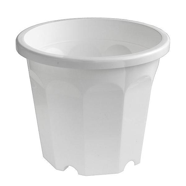 植木鉢です。ポリプロピレン製で軽く移動させやすいです。鉢底は上げ底メッシュ構造で、通気性と排水性に優れております。花の寄せ植えなどガーデニングをお楽しみいただけます。●サイズ(約)・直径245×高さ205mm●容量(約)・4L●色・白●原料...
