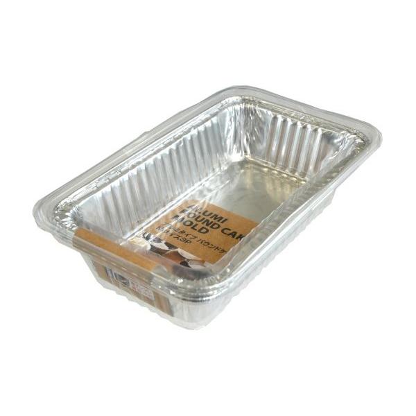 パウンドケーキ型、3個入りです。オーブンやオーブントースターでパウンドケーキが焼けます。型のままプレゼントできます。※電子レンジ 非対応●1個のサイズ(約)・190×108×高さ40mm●材質・アルミニウム●用途・パウンドケーキ 型 製菓 ...