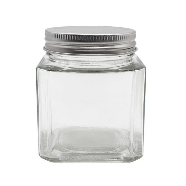 フタ付きガラス瓶です。調味料・ジャム・お菓子の保存に便利です。小物の収納等にもお使いいただけます。※耐熱ガラスではございません※完全密封ではございません※冷凍庫・電子レンジ・オーブン・食器洗浄機・乾燥機・煮沸消毒(フタ) 非対応※ガラス製の...