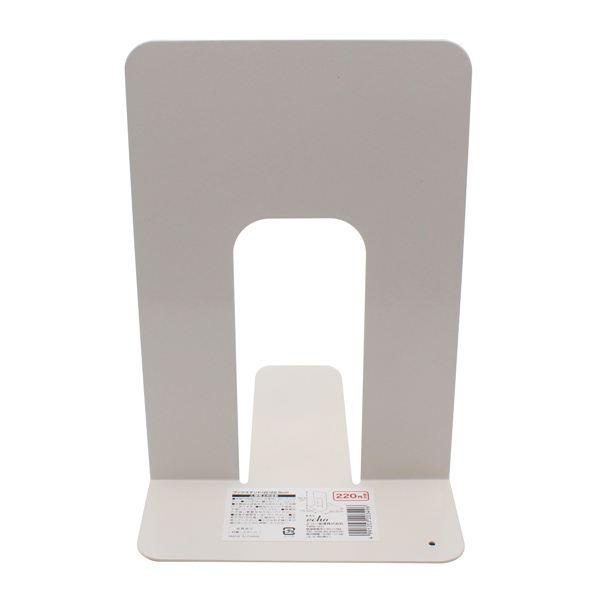 ブックスタンドです。スチールの大きめブックスタンドです。底面すべり止め付きです。※パッケージの表示価格は店頭販売価格の為、当店販売価格とは異なります※塗装の為の穴がございます●サイズ(約)・155×203×高さ225mm●色・白●材質・スチ...