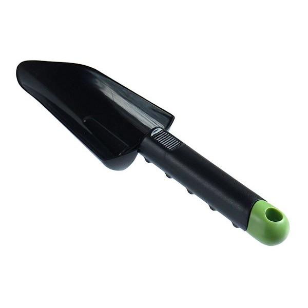 移植こてです。土を掘ってすくいやすくなっております。ガーデニングでの土の移し替えなどに便利です。※色の指定はできません●サイズ(約)・80×全長290mm●材質・ABS樹脂●用途・スコップ シャベル ガーデニング 園芸 野菜 花 植物●キー...