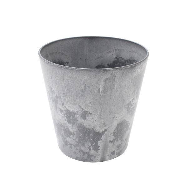 プランターです。ストーン調の加工を施したポリプロピレン製のプランターです。軽量で持ち運びしやすく移動がしやすいです。●サイズ(約)・直径129×高さ127mm●材質・ポリプロピレン ストーンパウダー●用途・プランター 植木鉢 鉢 園芸 ガー...